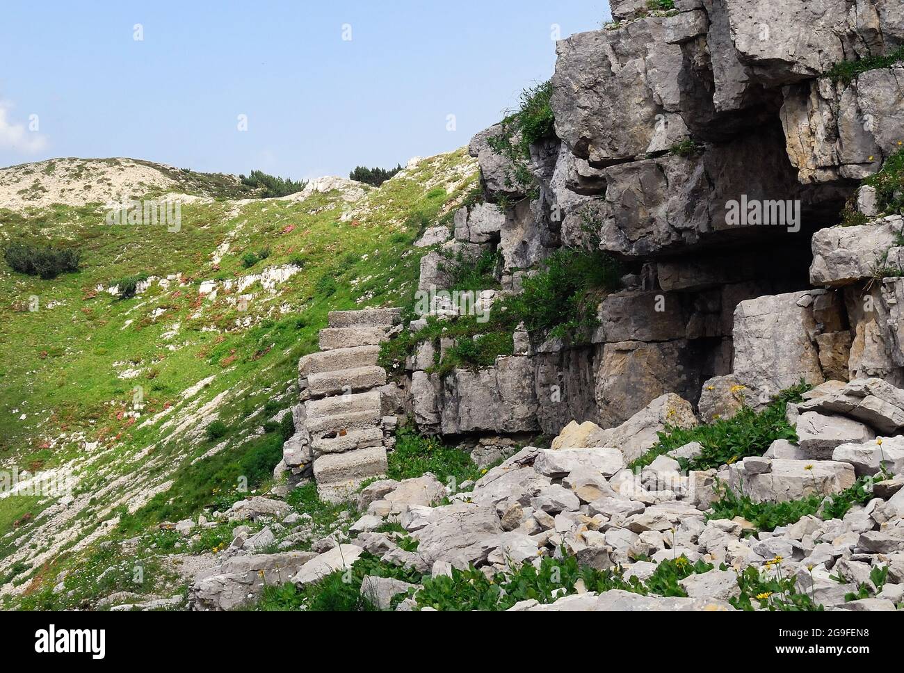 WWI. Mount Pasubio was the theater of fierce fighting from the Italian ...