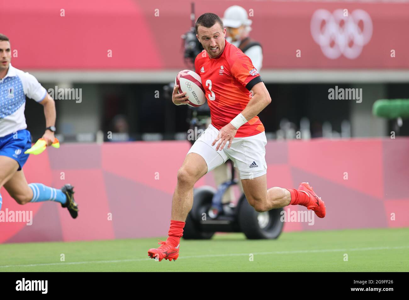 Tokyo, Japan. 26th July, 2021. DAVIS Alex (GBR) Rugby : Men's Pool ...
