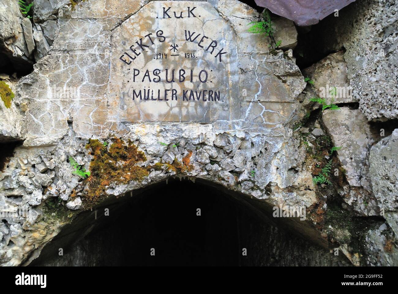 WWI. Mount Pasubio was the theater of fierce fighting from the Italian ...