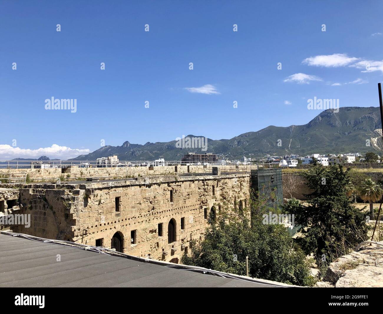 Majestic castle in Northern Cyprus, Kyrenia Stock Photo - Alamy