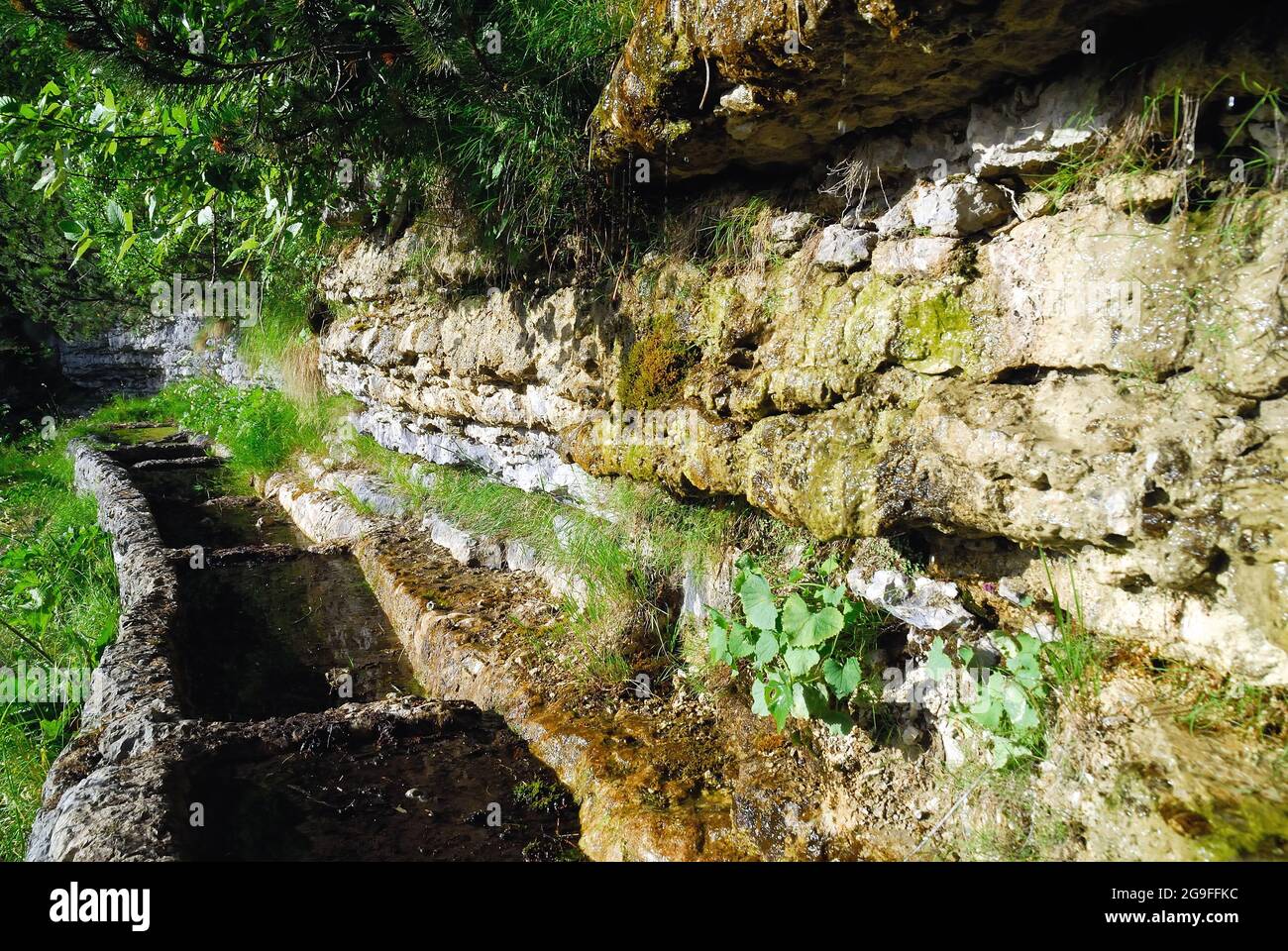 Italian watering trough hi-res stock photography and images - Alamy