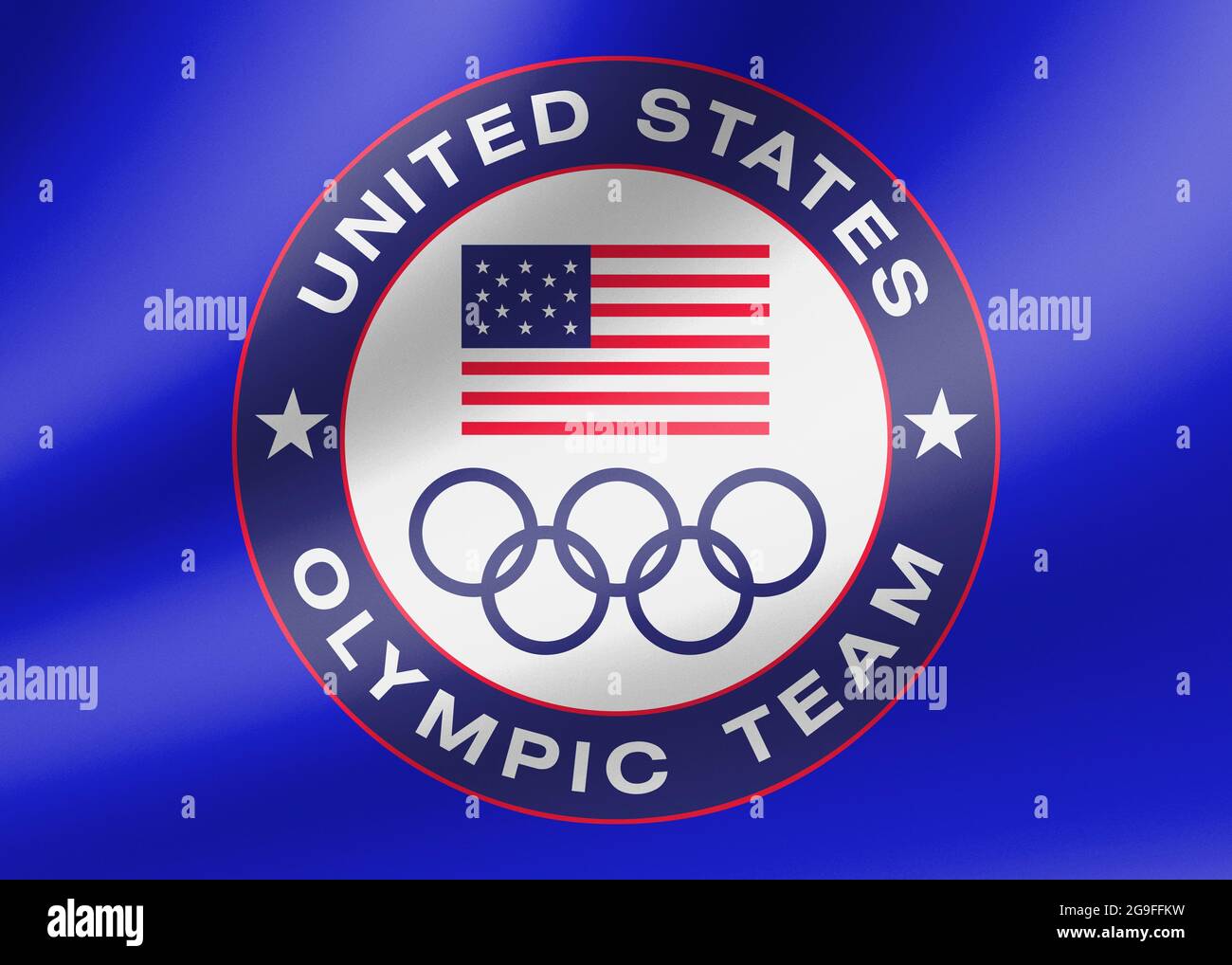 Usa olympic emblem hi-res stock photography and images - Alamy