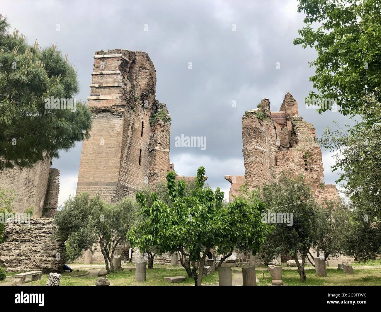 Red hall basilica hi-res stock photography and images - Alamy
