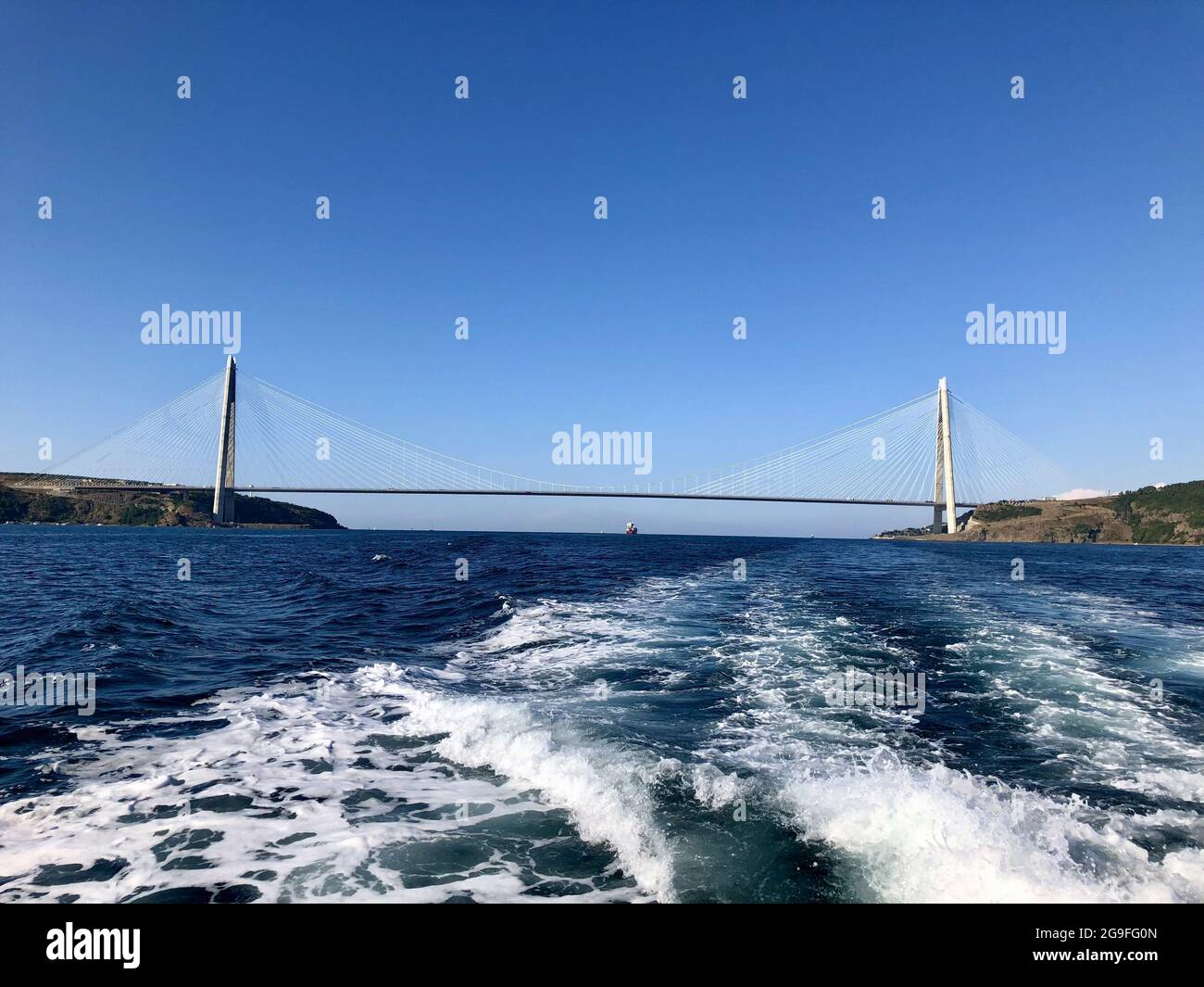 Third bridge of Istanbul is Yavuz Sultan Selim Bridge, Bosphorus ...