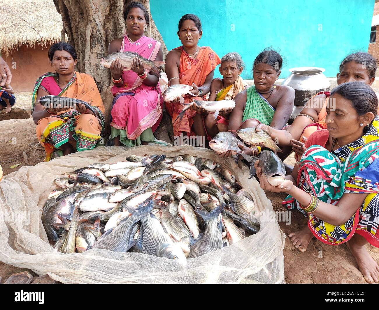 BHUBANESWAR, INDIA - Jun 17, 2021: tribal women of odisha state of ...