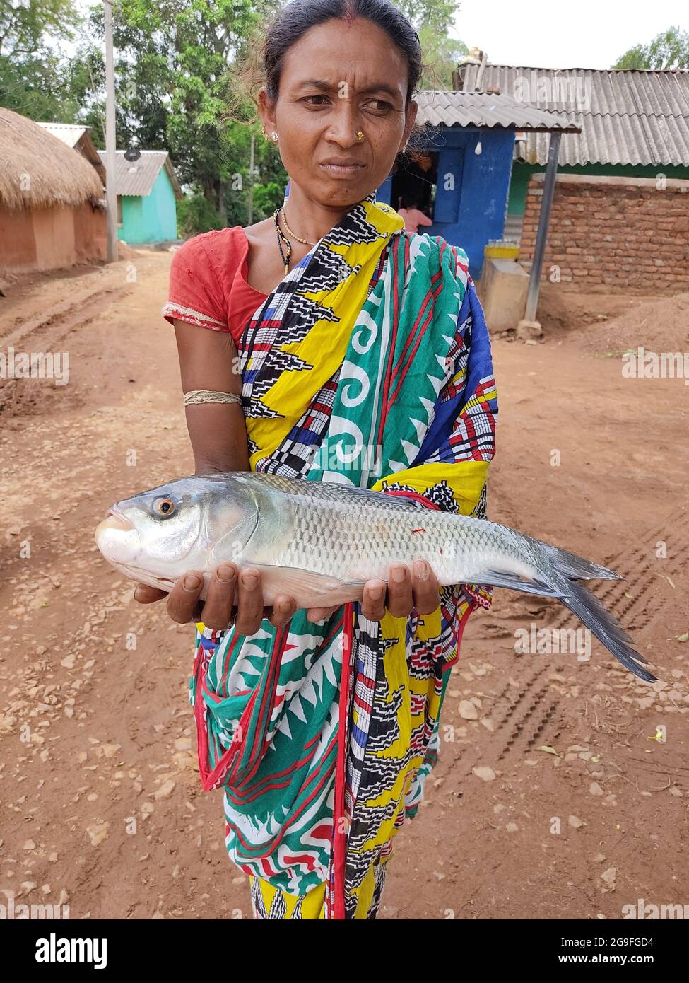 BHUBANESWAR, INDIA - Jun 17, 2021: tribal women of odisha state of ...