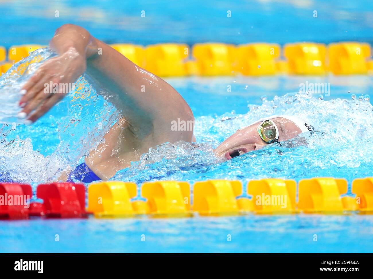 Latzia's Leva Maluka during the Women's 200m Freestyle heat 1 at the ...