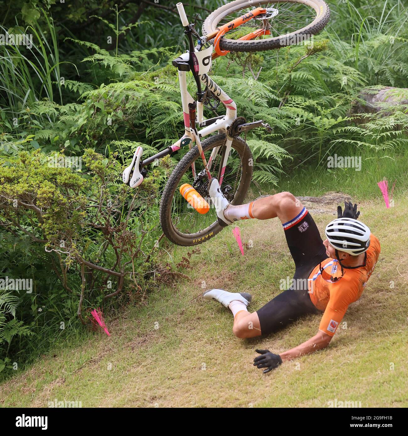 TOKYO, 26-07-2021, Izu MTB course, Tokyo 2020 Olympic Games ...