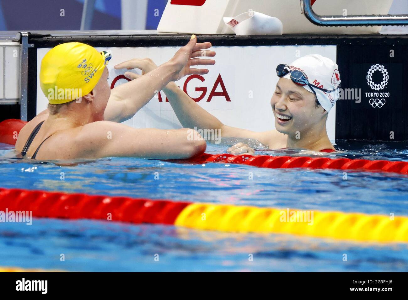 Tokyo, Japan. 26th July 2021. TOKYO, 26-07-2021, Tokyo Aquatics Centre ...