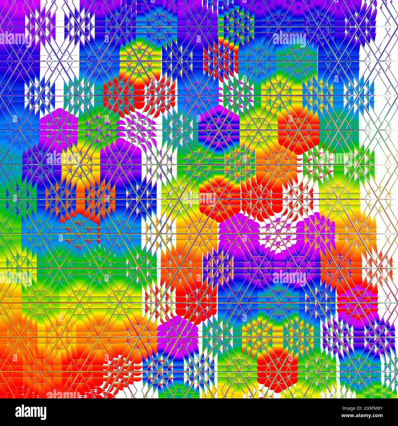 Trendy seamless design for any type of textile and paper printing ...