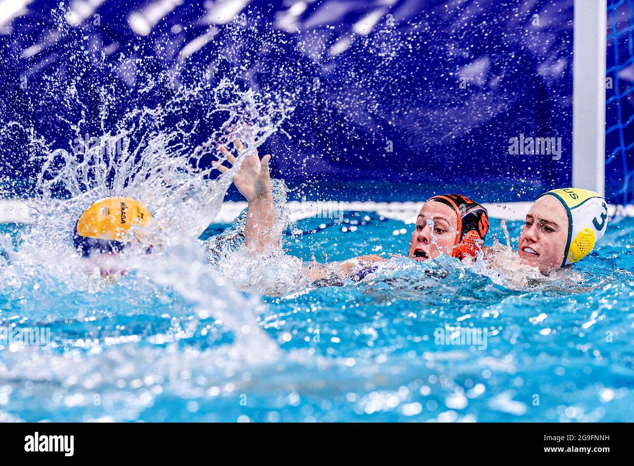 TOKYO, JAPAN - JULY 26: Iris Wolves of the Netherlands, Hannah Buckling ...