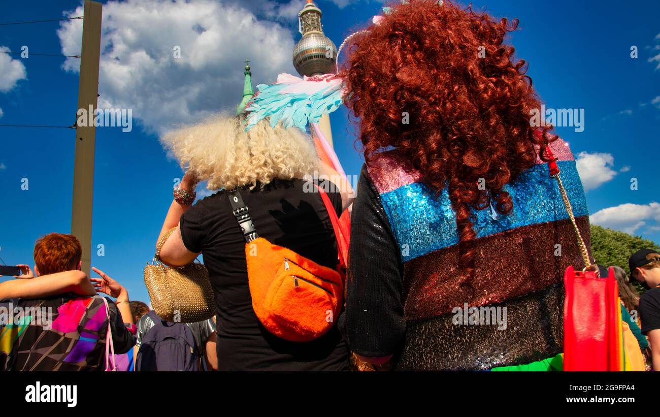 Berlin pride 2021 hi-res stock photography and images - Alamy