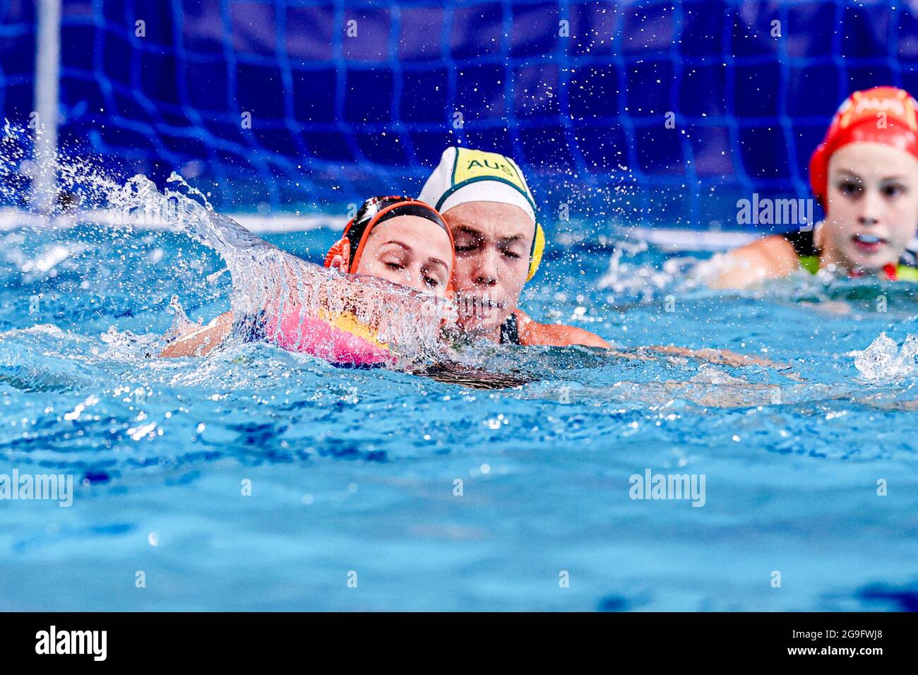 TOKYO, JAPAN - JULY 26: Iris Wolves of the Netherlands, Amy Ridge of ...