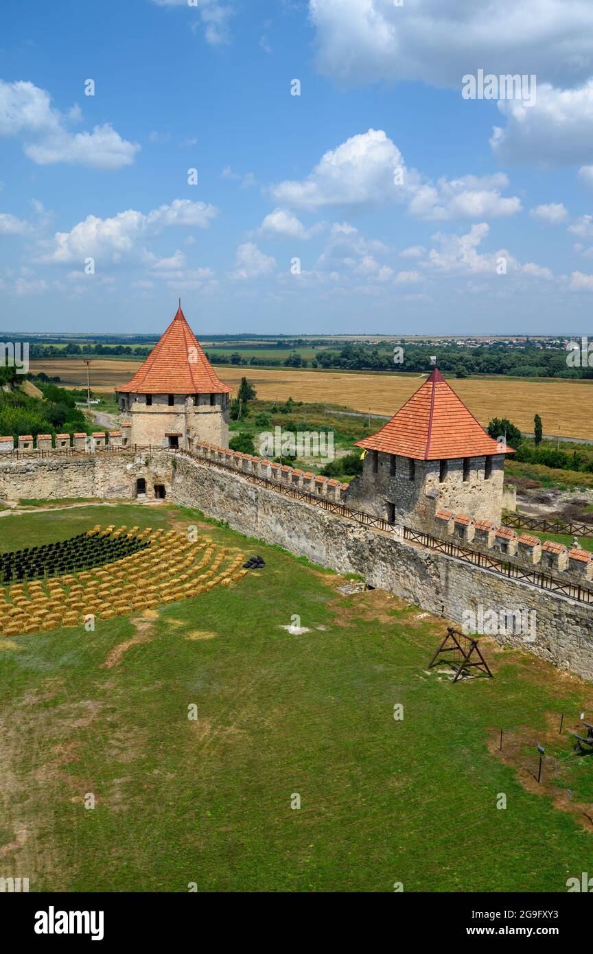Old Turkish fortress Bender in Tighina, Transnistria, Moldova Stock ...