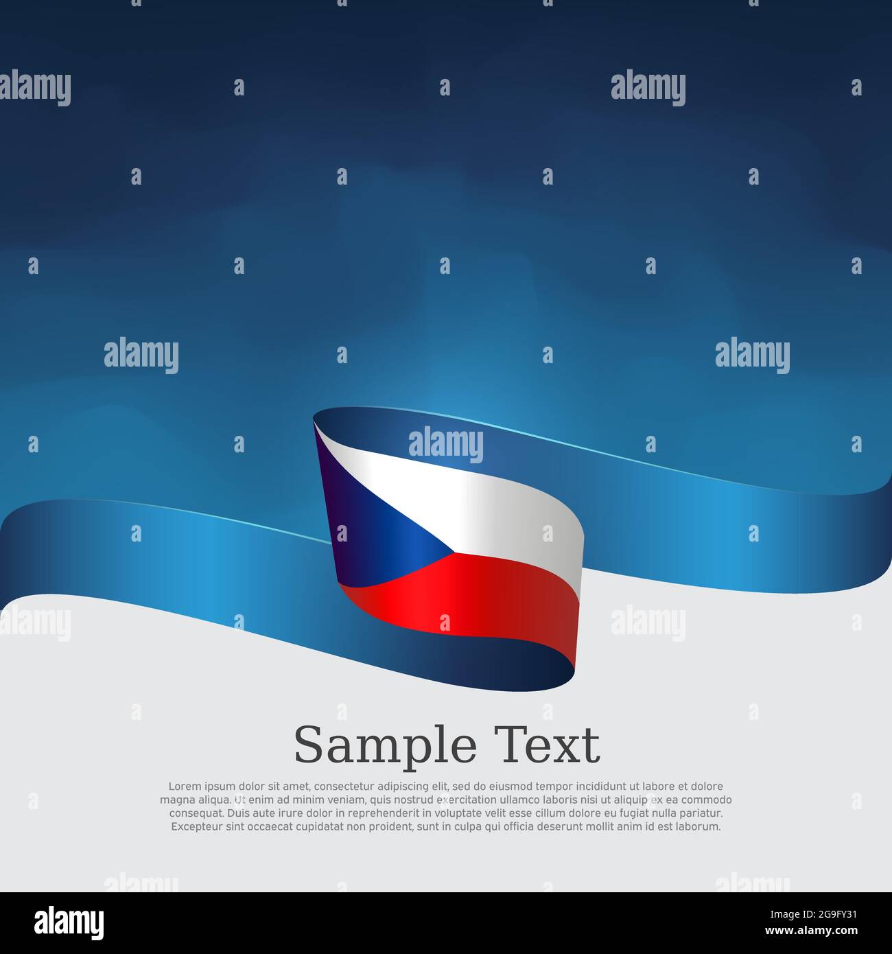 Czech republic flag background. State banner of czech republic, cover ...
