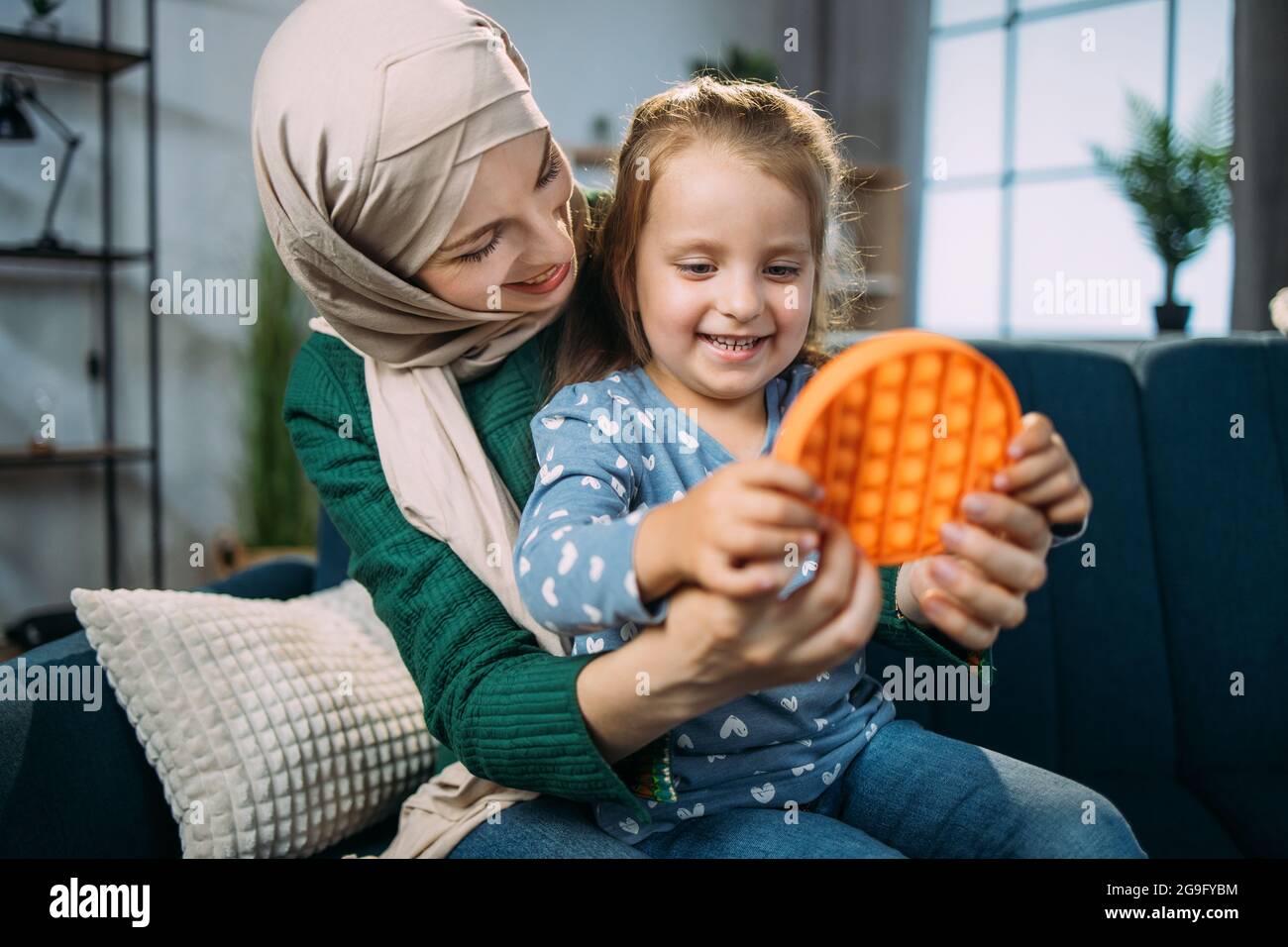 Educational children's games, poppit, antistress sensory pop it toy ...