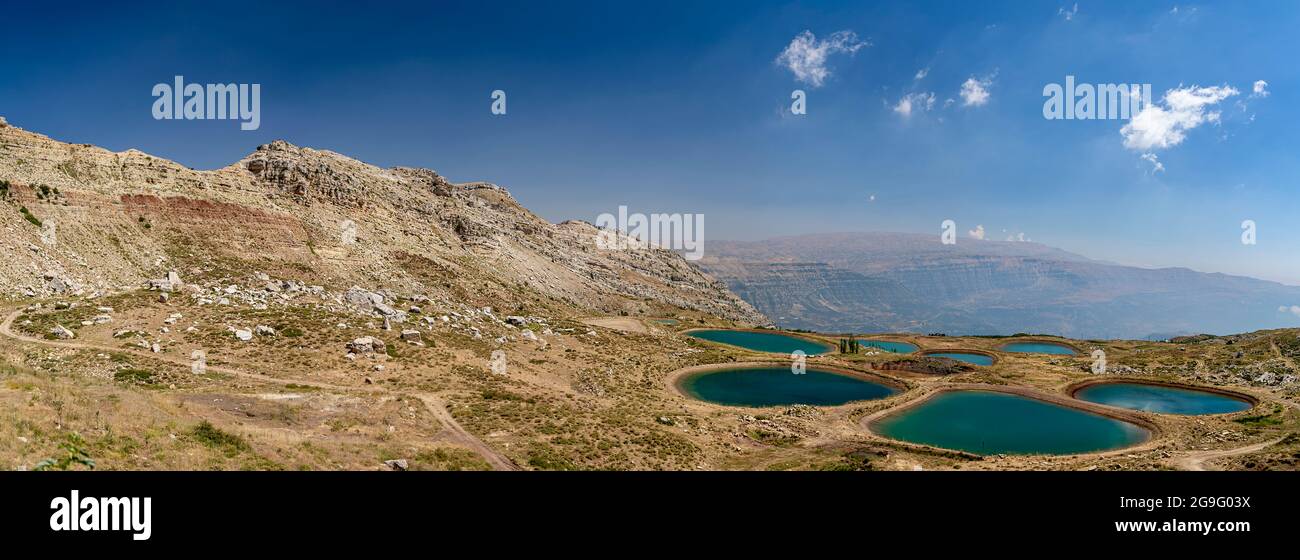 Akoura lakes hi-res stock photography and images - Alamy
