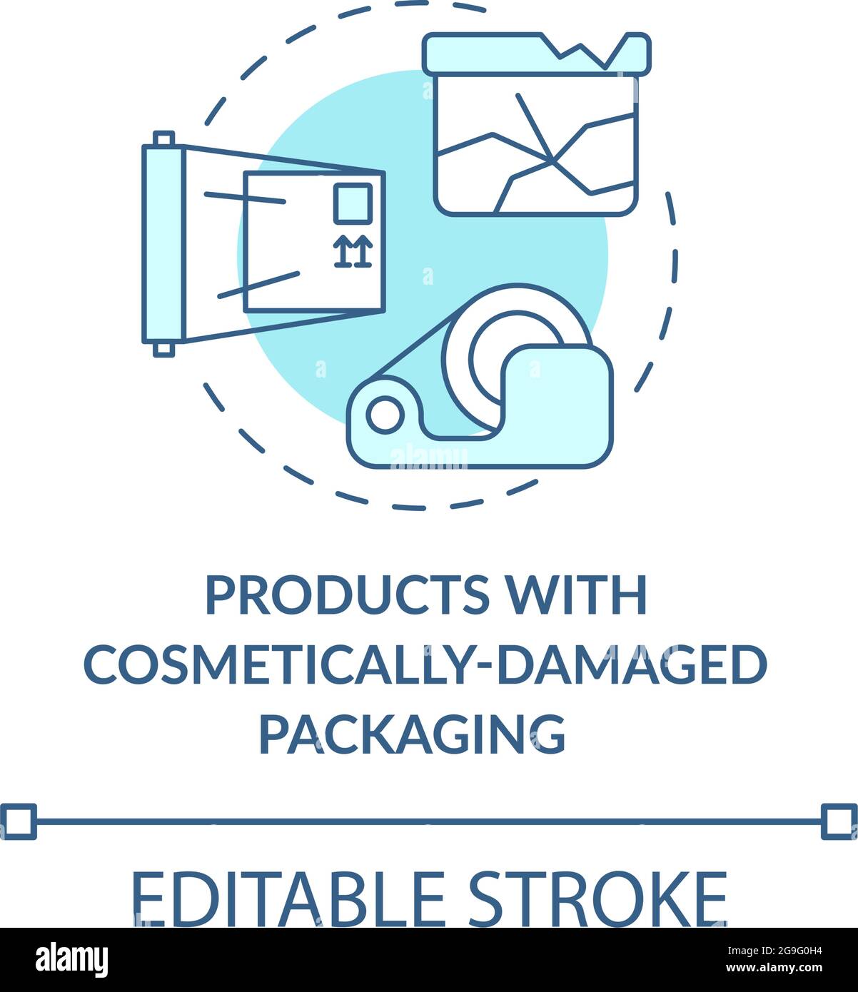 The concept of damaged products hi-res stock photography and images - Alamy