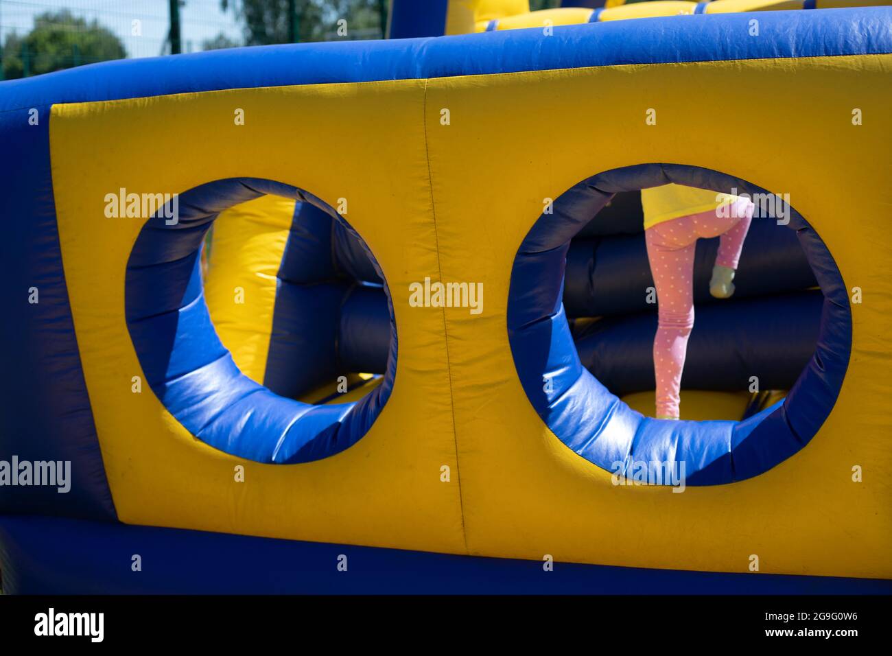 Pool inflatable sports center hi-res stock photography and images - Alamy