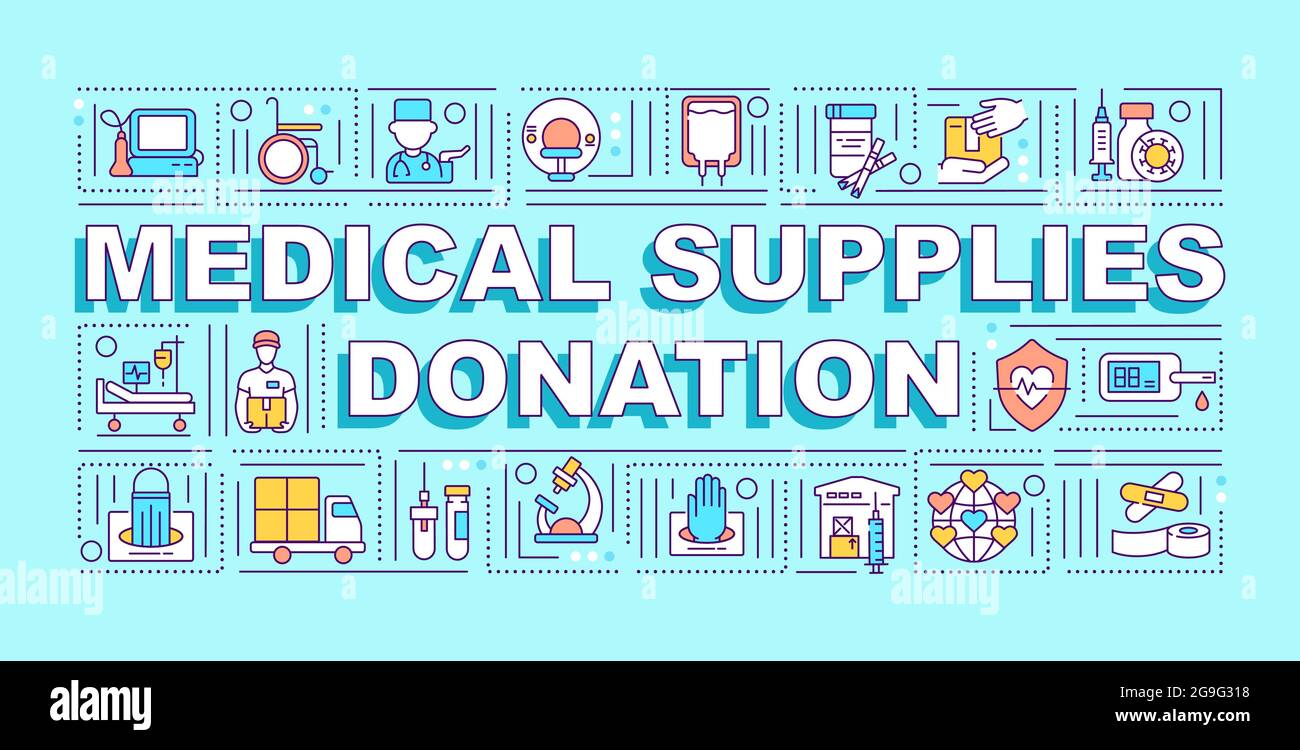 Medical charity donation supplies hi-res stock photography and images ...