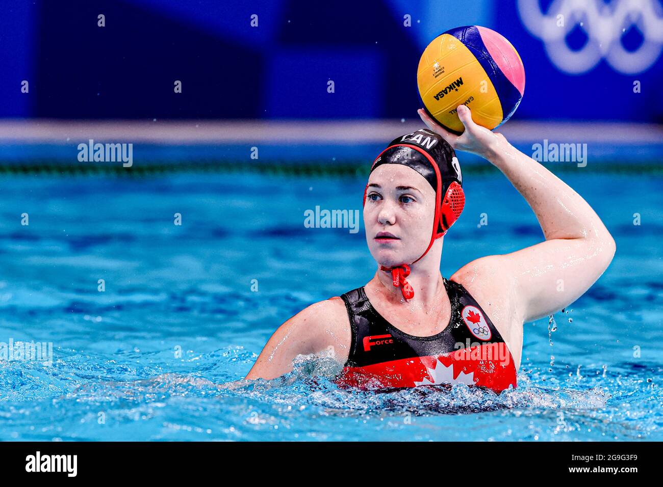TOKYO, JAPAN - JULY 26: Emma Wright of Canada during the Tokyo 2020 ...