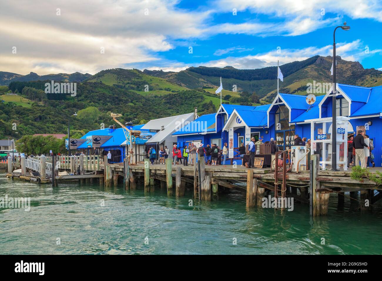 Akaroa new zealand hi-res stock photography and images - Alamy
