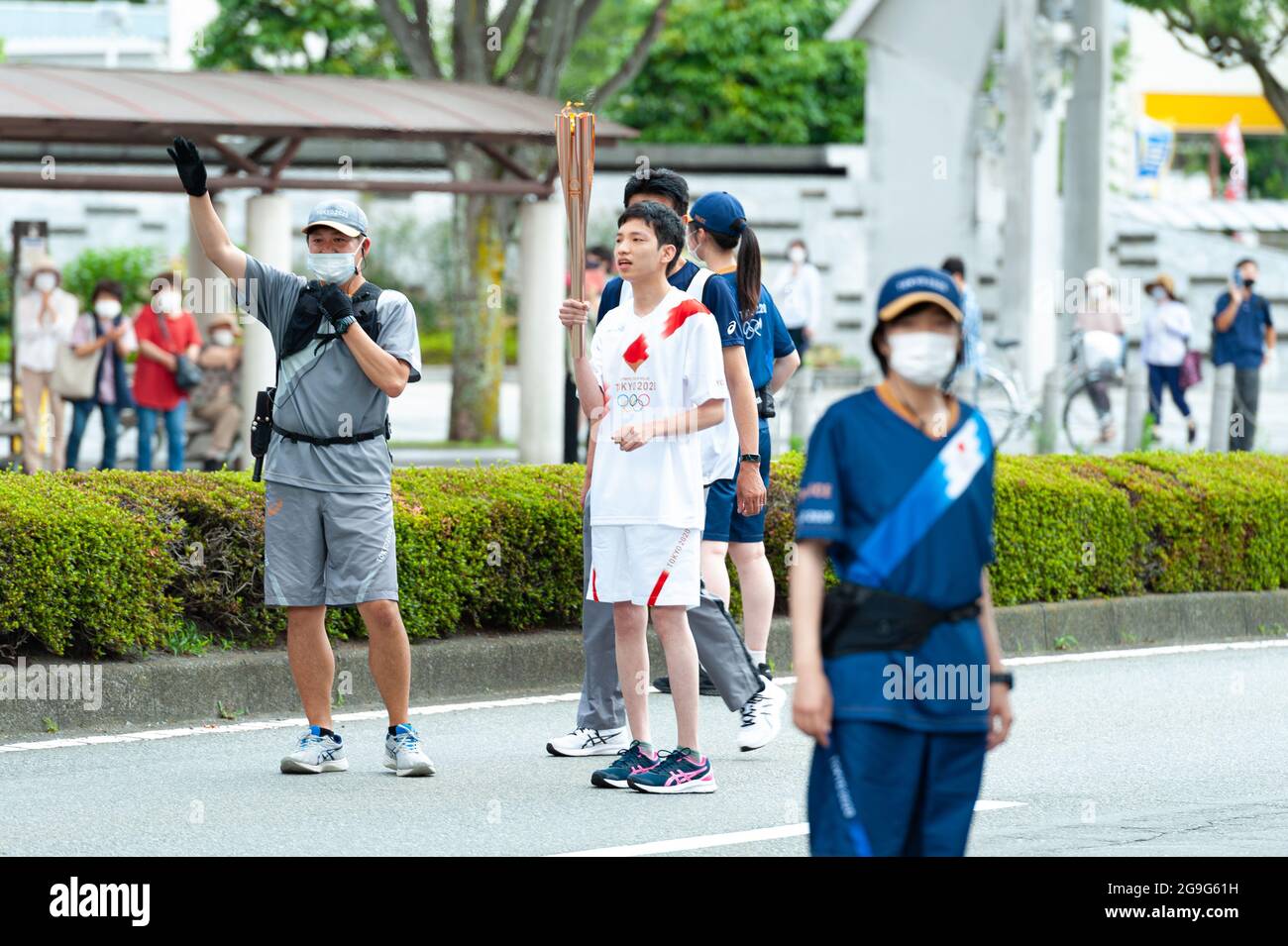 Tokyo 2020 olympics relay hi-res stock photography and images - Alamy