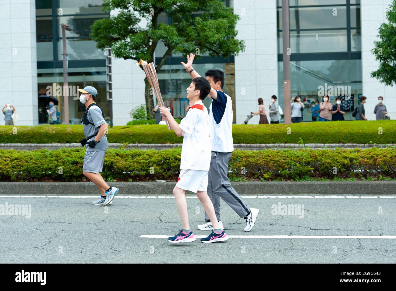 Tokyo 2020 olympics relay hi-res stock photography and images - Alamy