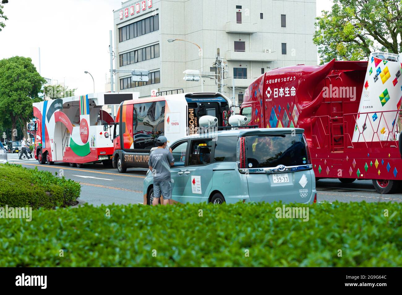 Coca cola sponsor car hi-res stock photography and images - Alamy