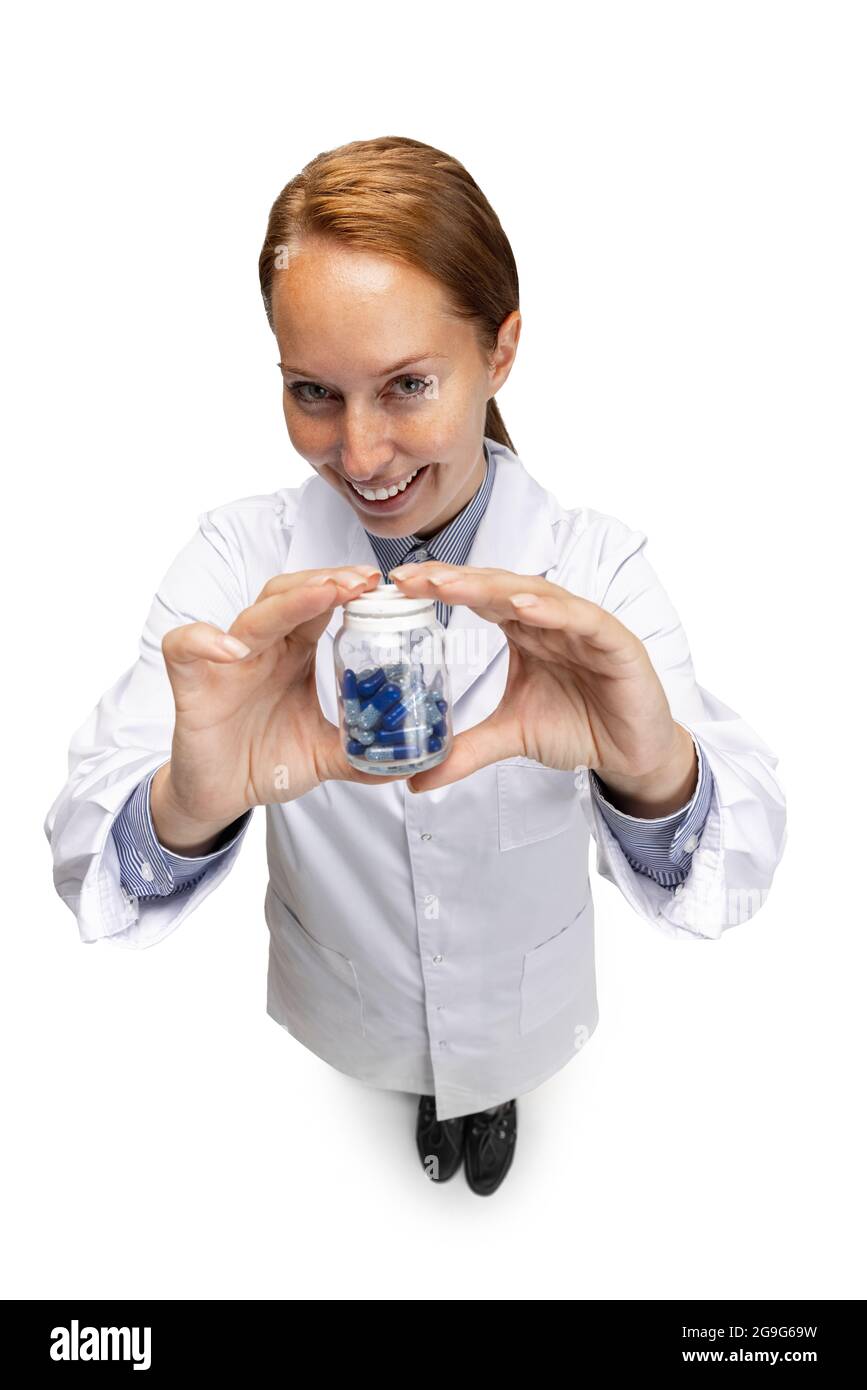 Funny female doctor Cut Out Stock Images & Pictures - Alamy