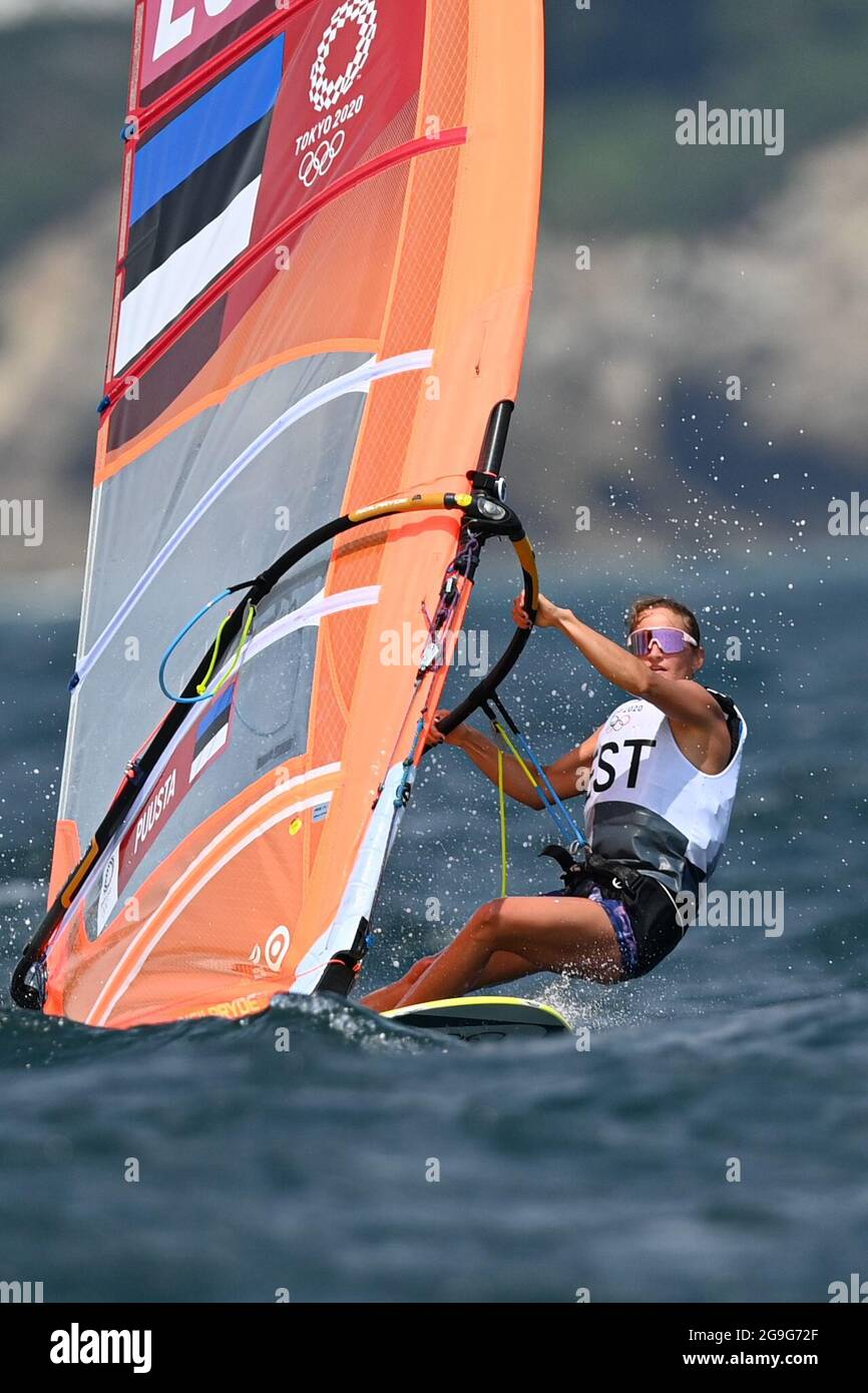 Kanagawa, Japan. 26th July, 2021. Ingrid Puusta of Estonia competes ...