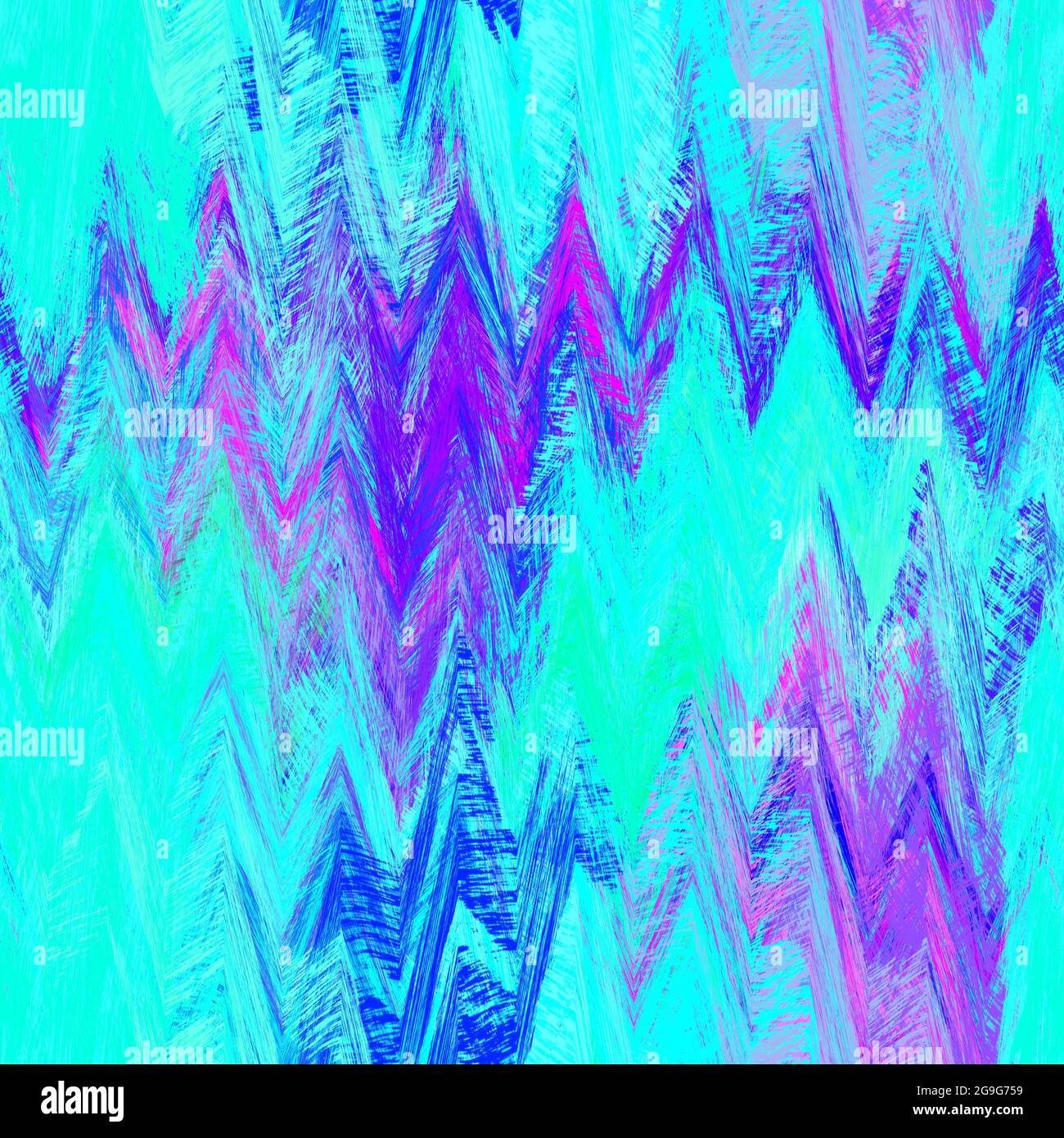 Summer Chevron Print Wallpaper