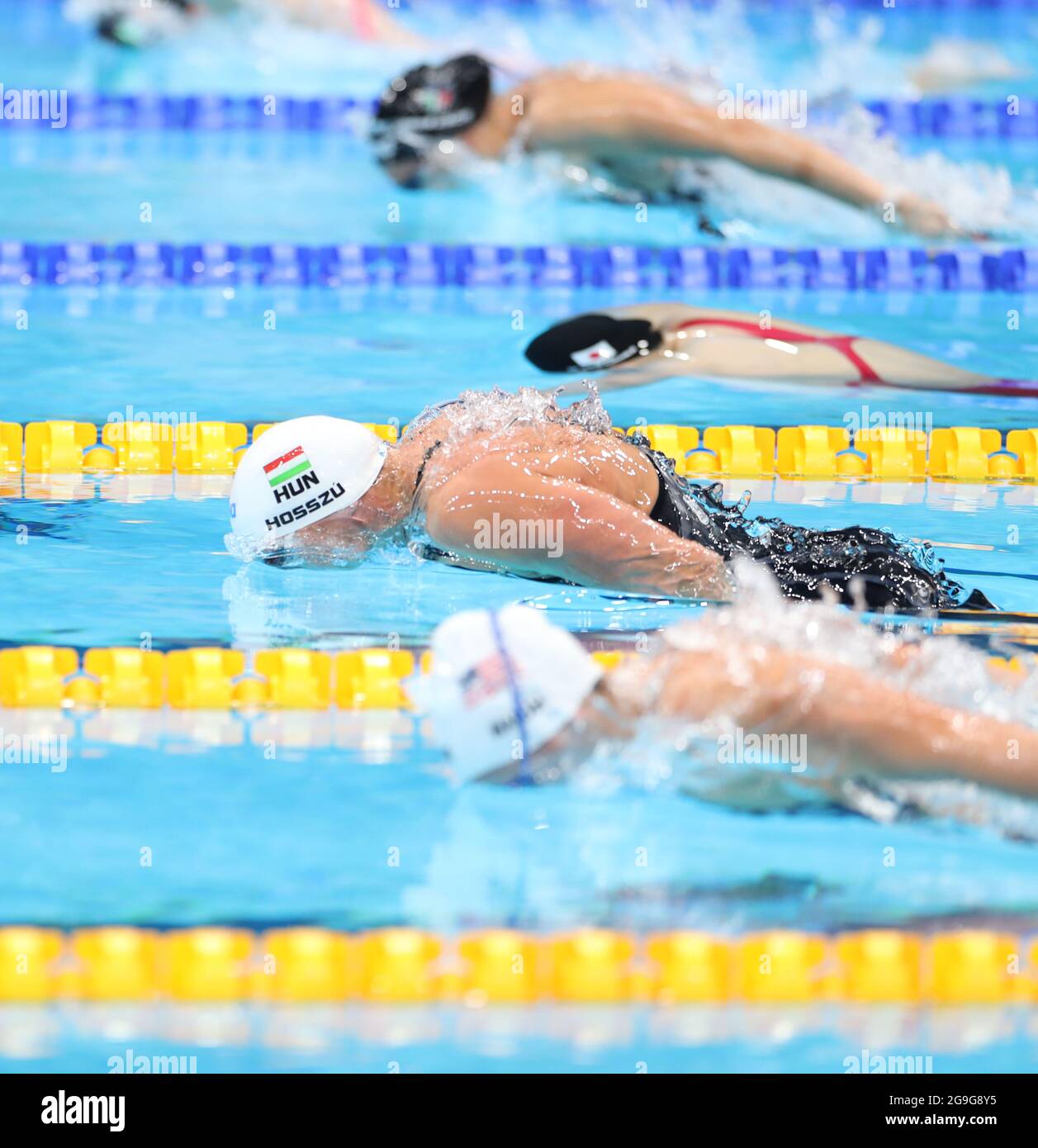 (210726) -- TOKYO, July 26, 2021 (Xinhua) -- Sydney Pickrem of Canada ...
