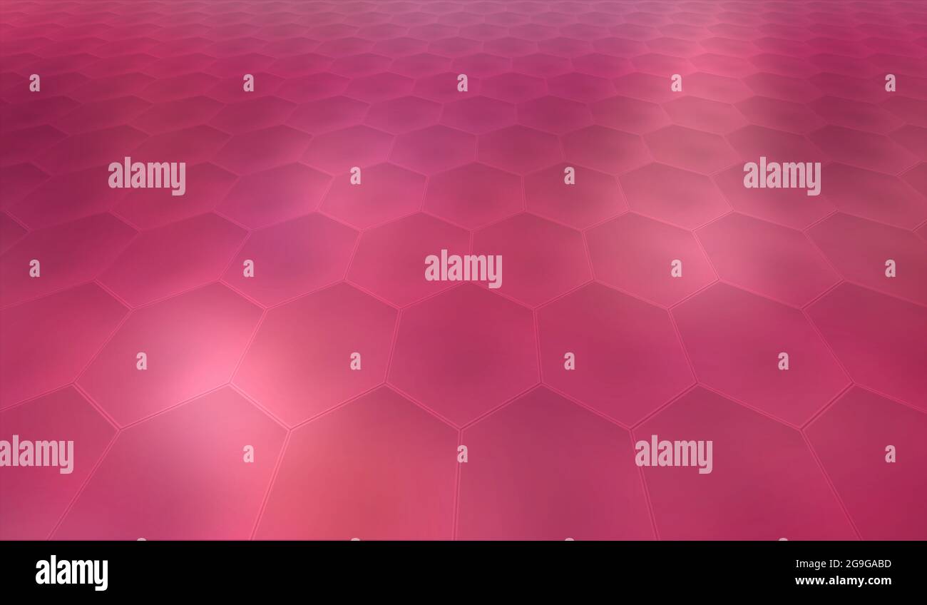 Abstract pink background hexagonal hi-res stock photography and images ...
