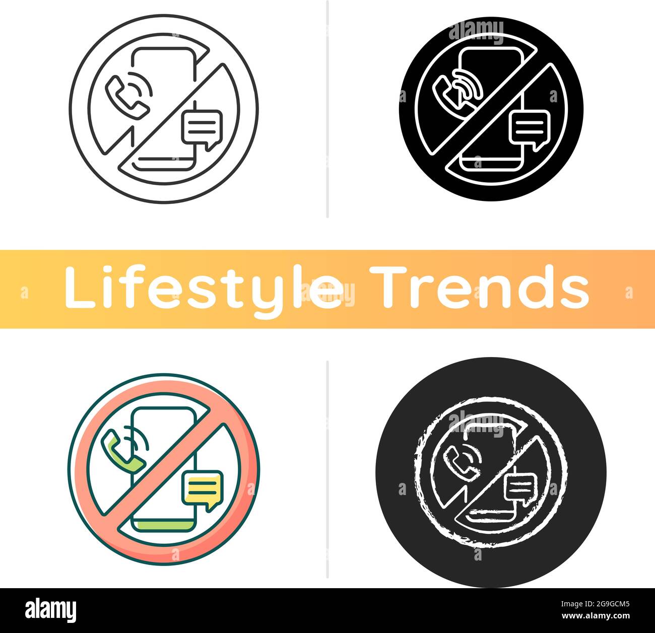 Digital detox icon Stock Vector Image & Art - Alamy