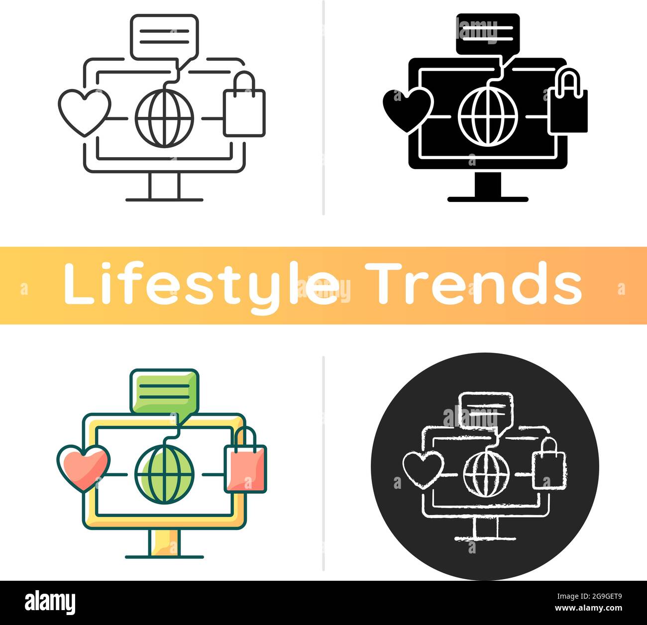 Online world icon Stock Vector Image & Art - Alamy