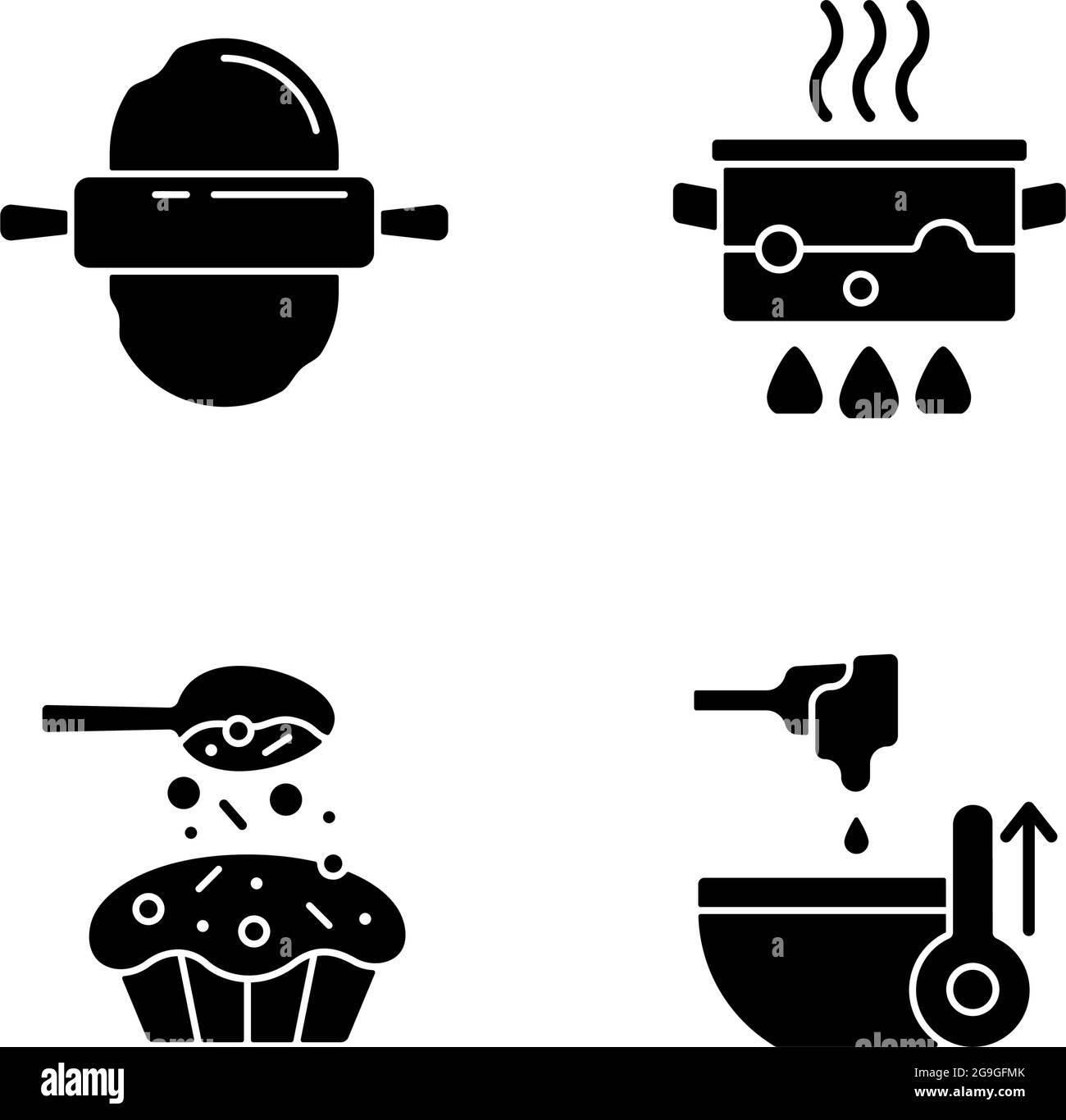 Step step instructions on roll Stock Vector Images - Alamy