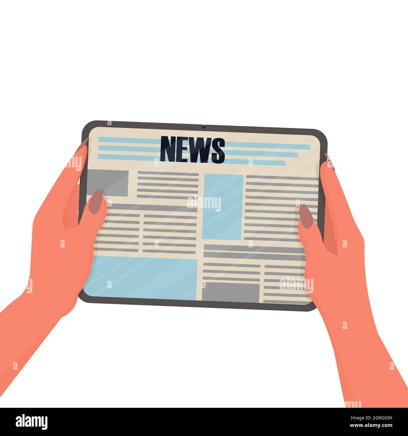 News concept digital in Stock Vector Images - Alamy