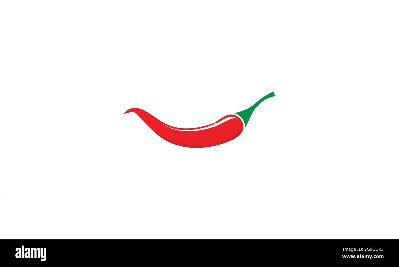 Chili peppers vector icon Stock Vector Images - Alamy