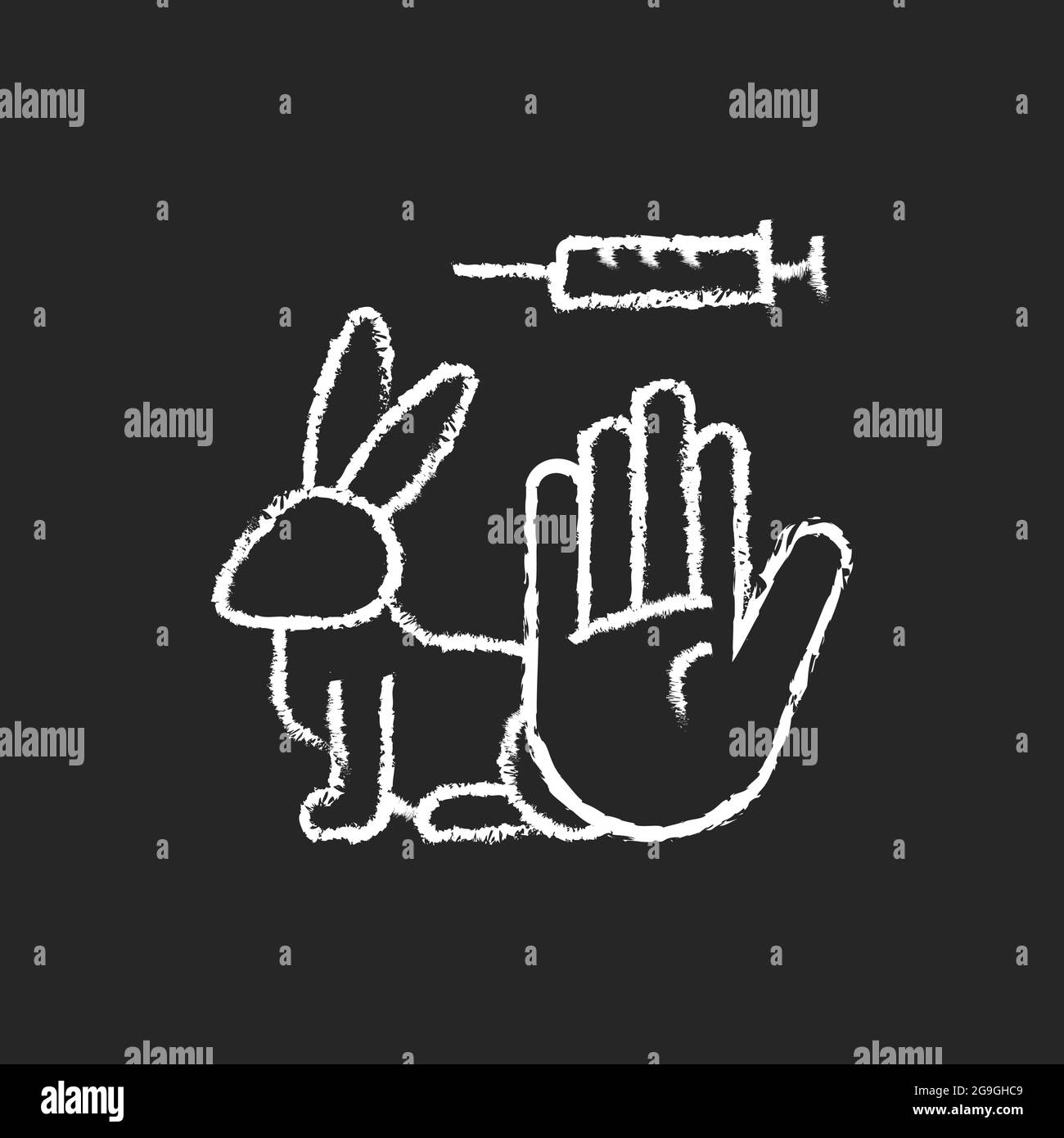 Animal injection white background Stock Vector Images - Alamy