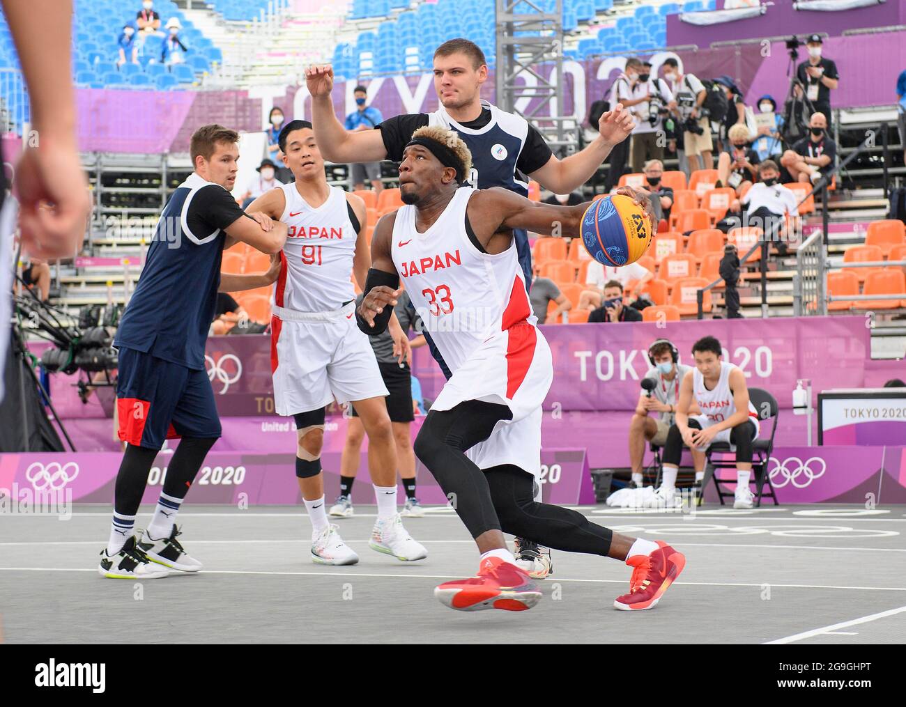 Tokyo, Japan. 26th July, 2021. Ira BROWN (JPN), action, duels, versus ...