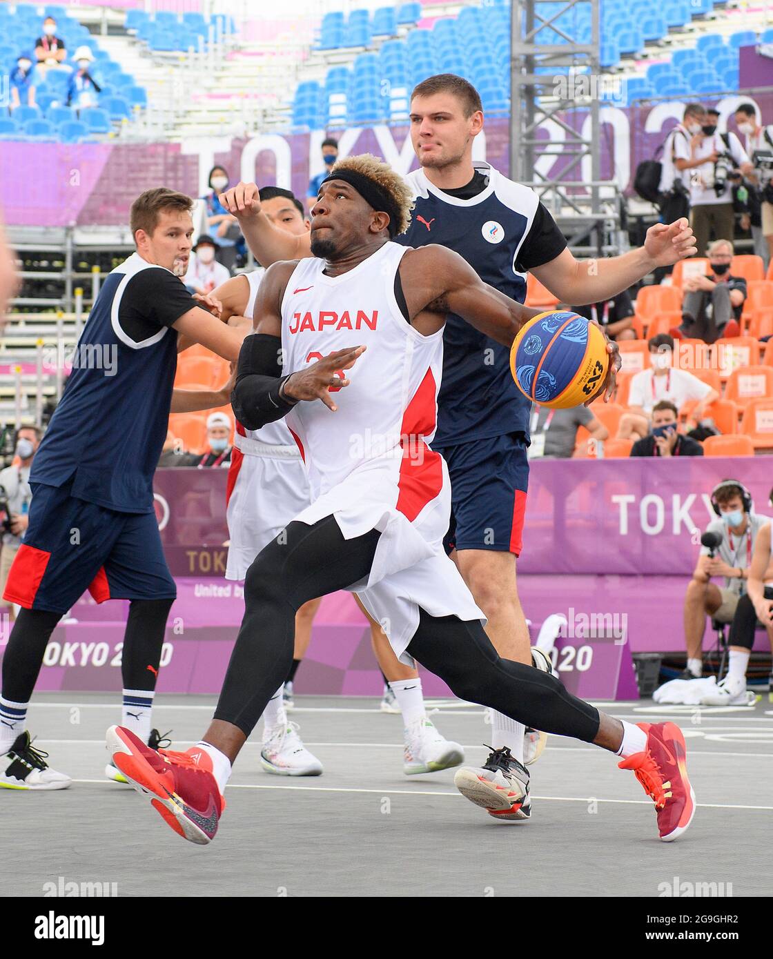 Tokyo, Japan. 26th July, 2021. Ira BROWN (JPN), action, duels, versus ...