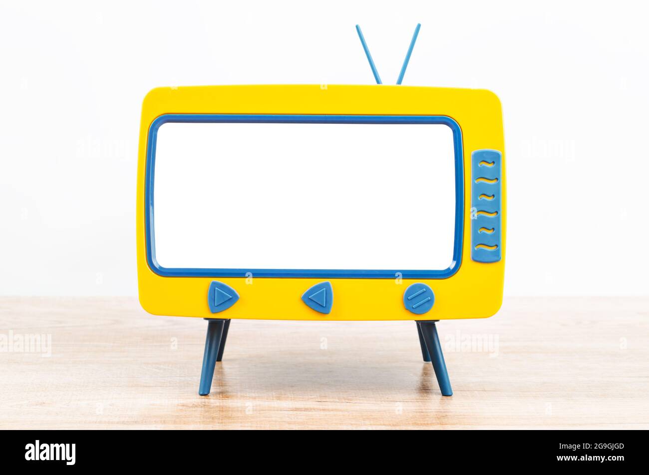 Vintage miniature toy television hi-res stock photography and images ...