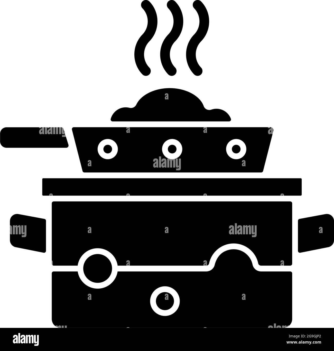 Step by step cooking Black and White Stock Photos & Images - Alamy