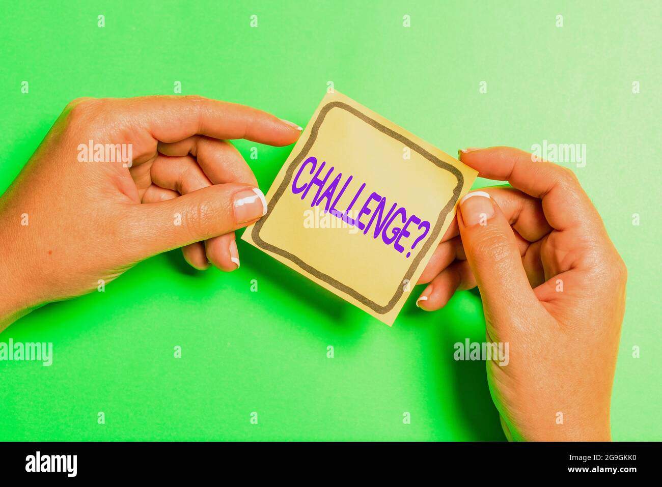 Hand writing sign Challenge Question. Internet Concept Invitation to ...