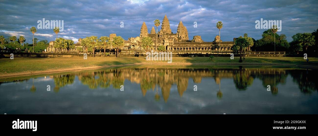Cambodia, Ankgor, Angkor Vat Temple, UNESCO world heritage Stock Photo ...