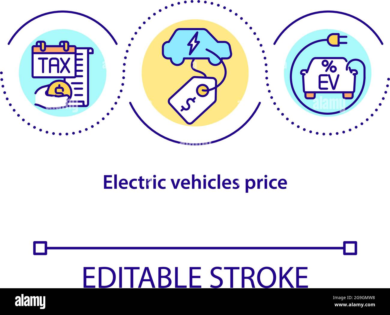 Concept electric hybrid vehicles Cut Out Stock Images & Pictures - Alamy