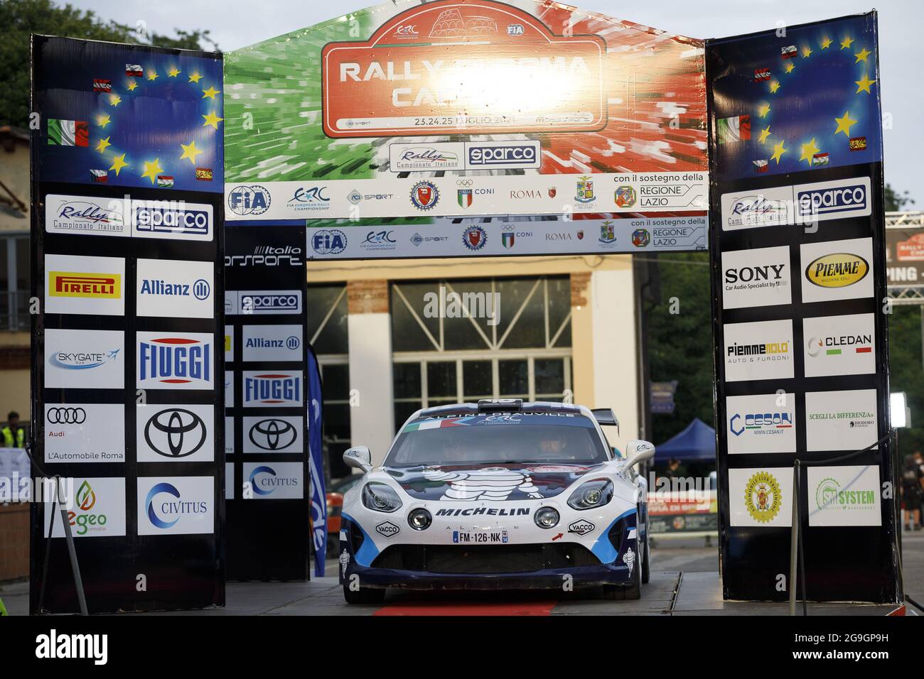 50 Pierre RAGUES (FRA), Julien PESENTI (FRA), Alpine A110 RGT, podium ...