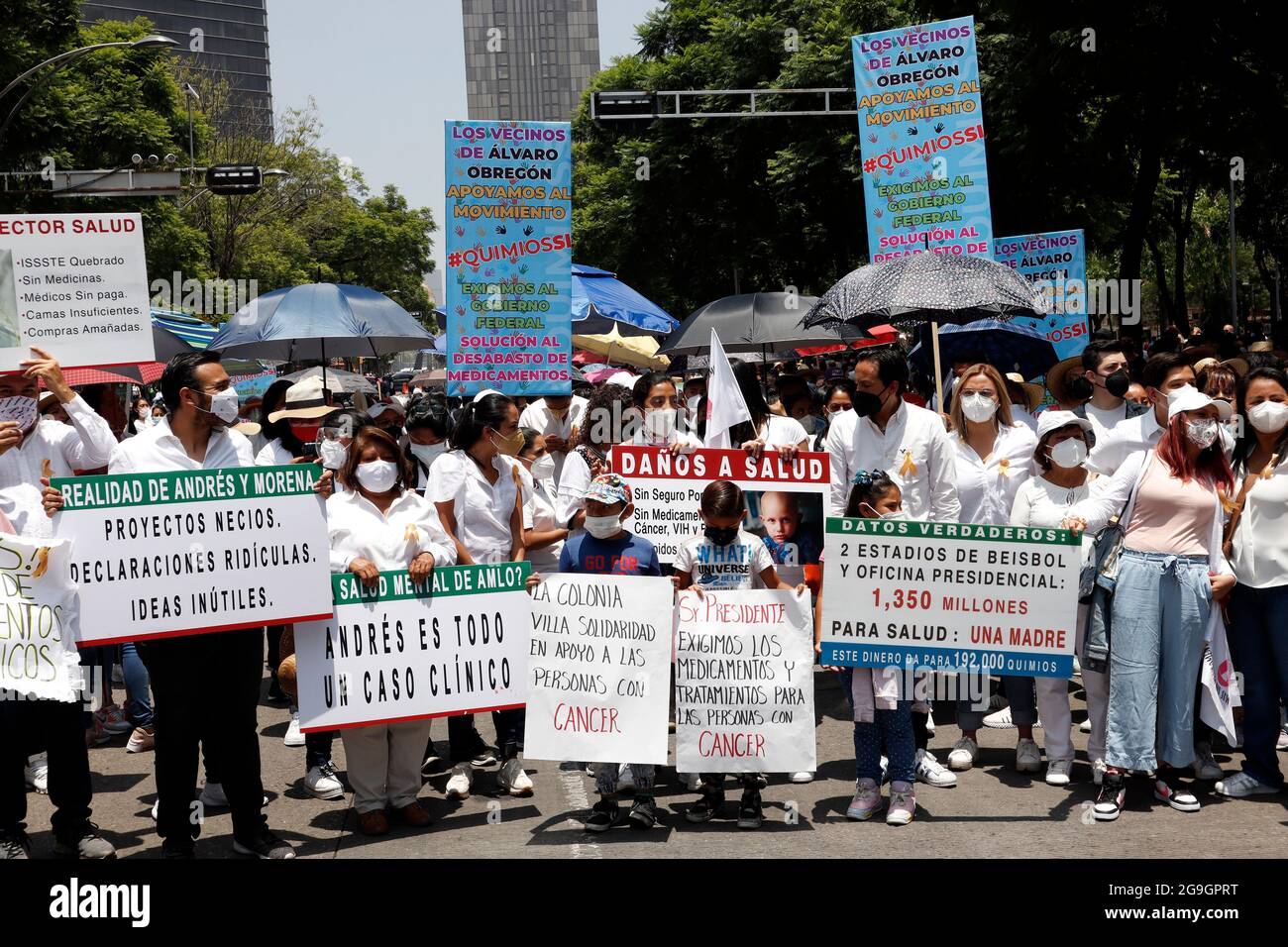 Non Exclusive: MEXICO CITY, MEXICO - JULY 24: Relatives and parents of ...