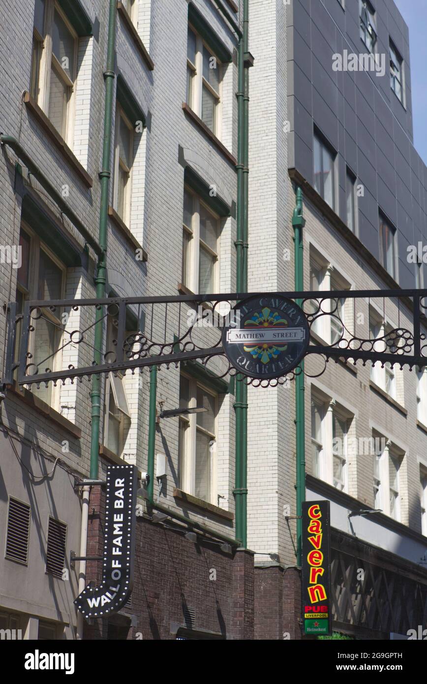 Cavern Quarter, Liverpool Stock Photo - Alamy